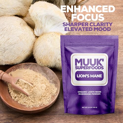 Nutrient-rich Lion's Mane mushrooms