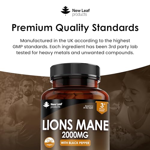 nutrient-rich Lion's Mane mushrooms