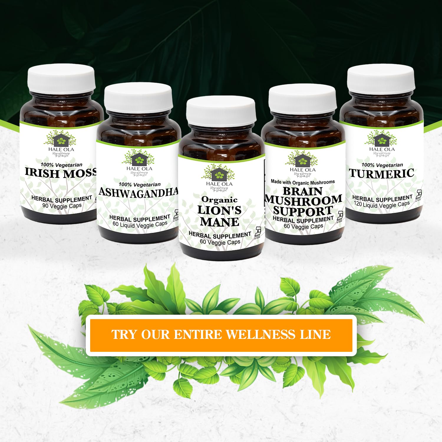 Nutrient-rich Lions Mane mushroom capsules