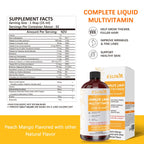 Nutrient-rich liquid multivitamin supplement