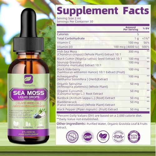 nutrient-rich liquid sea moss