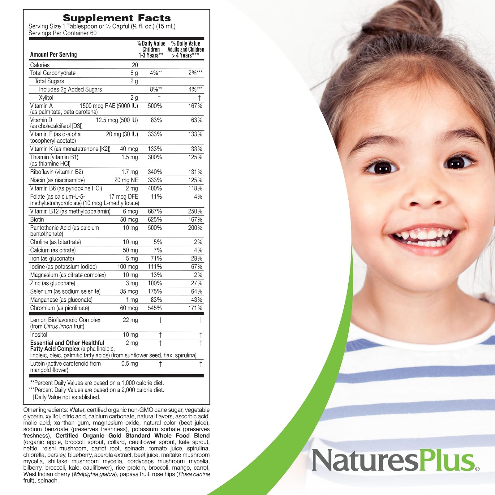 nutrient-rich liquid vitamins for kids