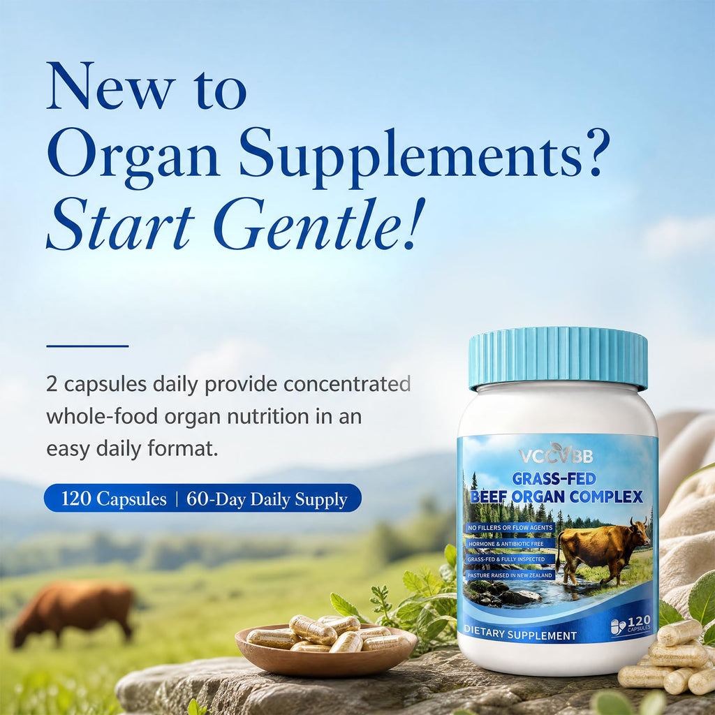 Nutrient-rich liver capsules for energy