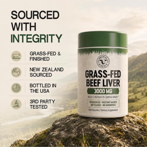 Nutrient-rich liver capsules for wellness