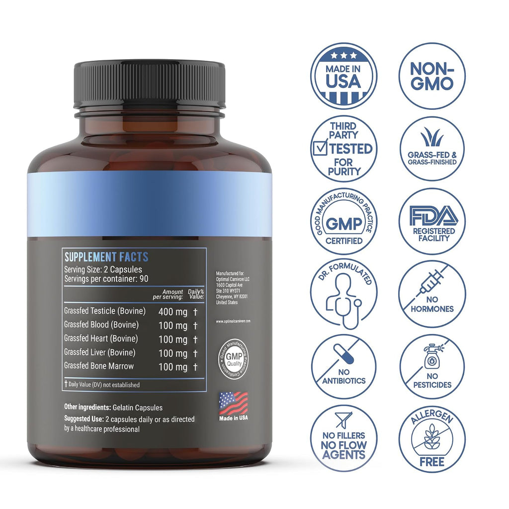 nutrient-rich liver extract capsules