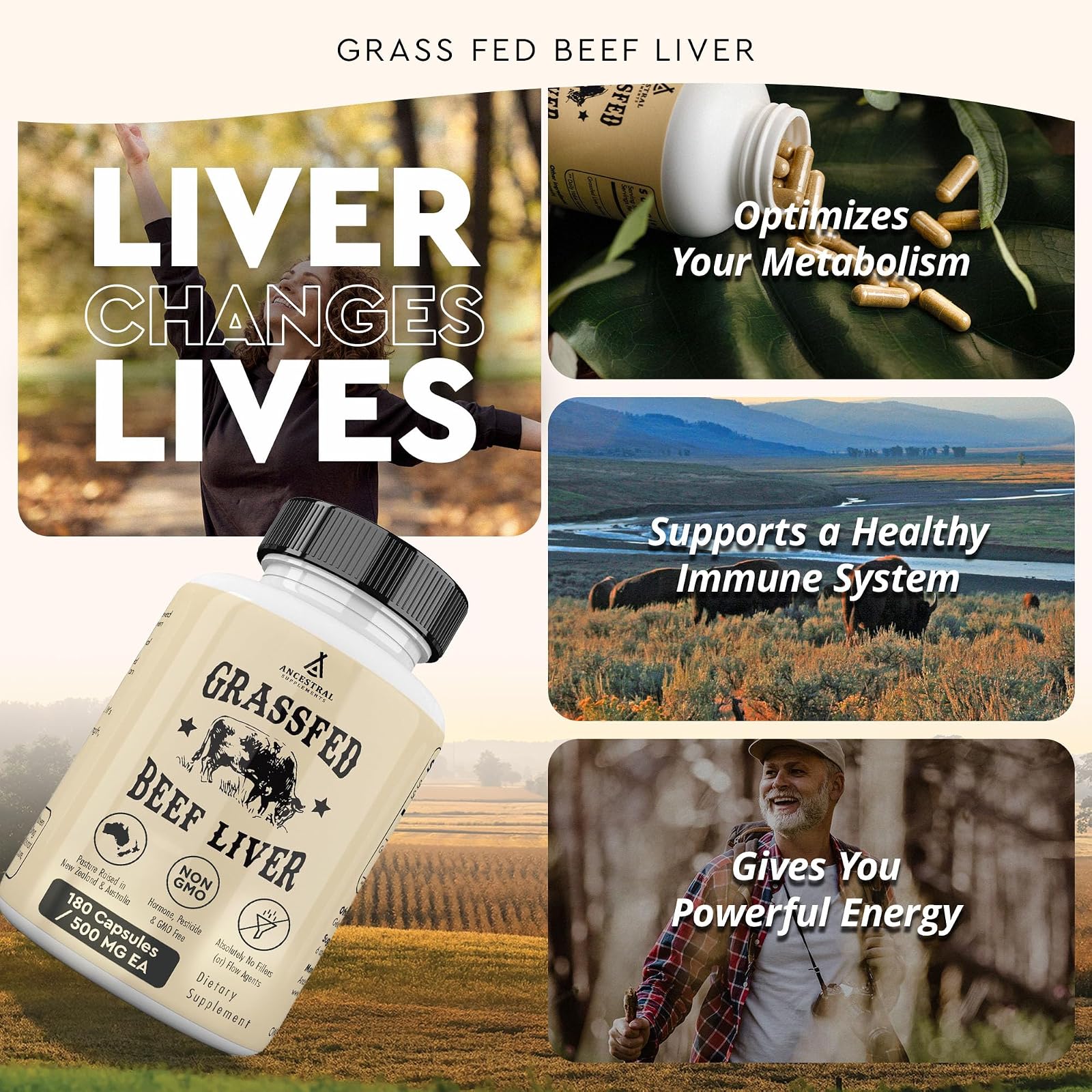 nutrient-rich liver extract capsules