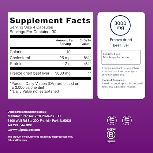 nutrient-rich liver supplement for vitality