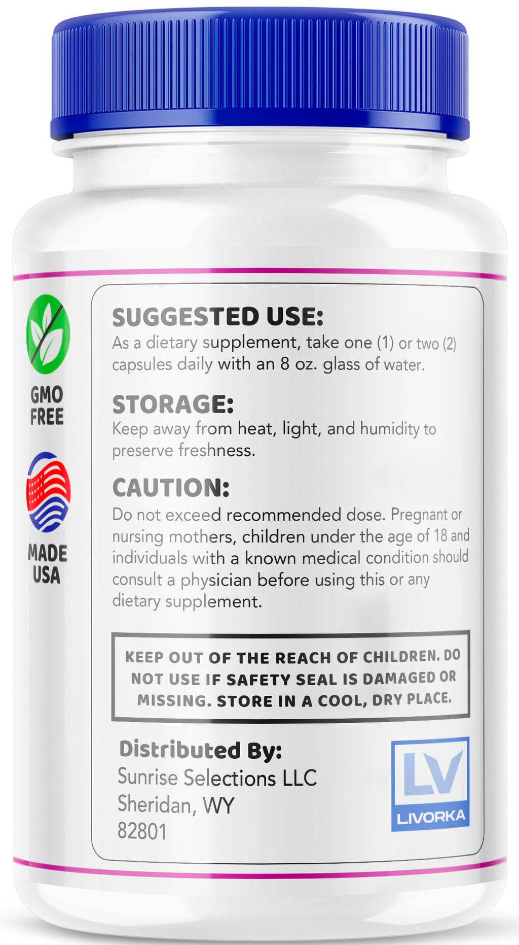 nutrient-rich LIVORKA Viriltonic Capsules