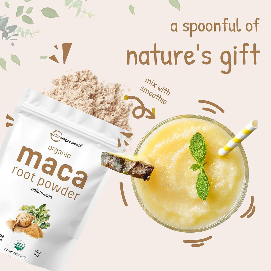 nutrient-rich maca for active lifestyle