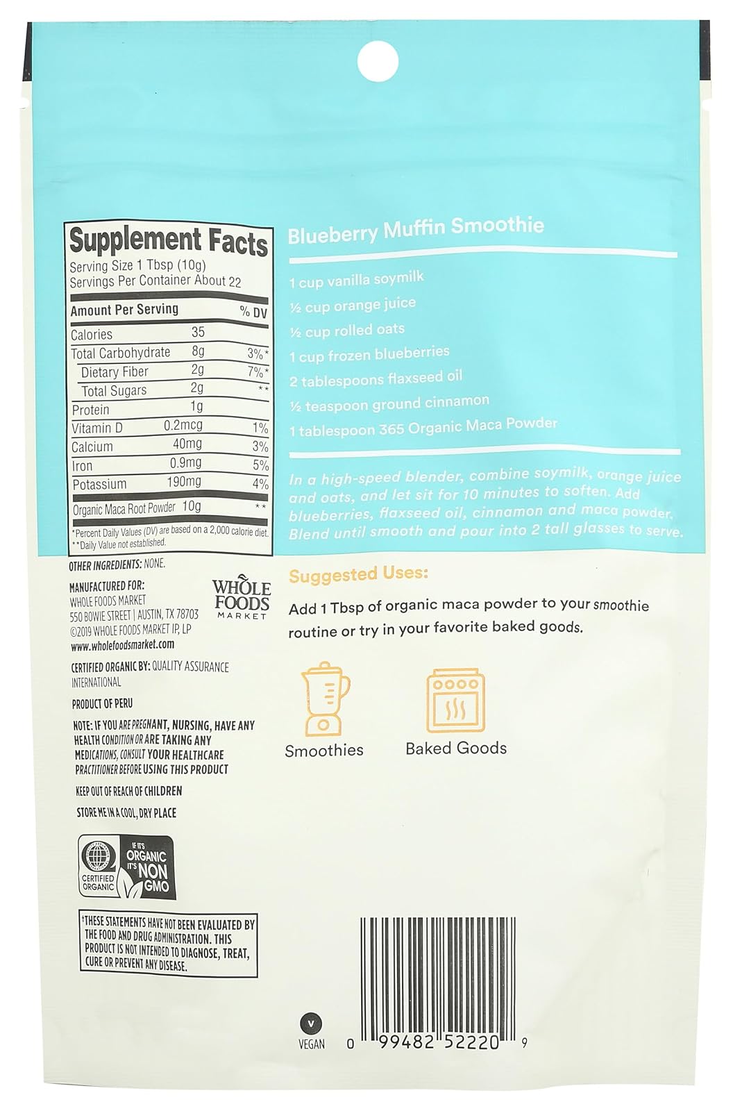 nutrient-rich Maca Powder supplement