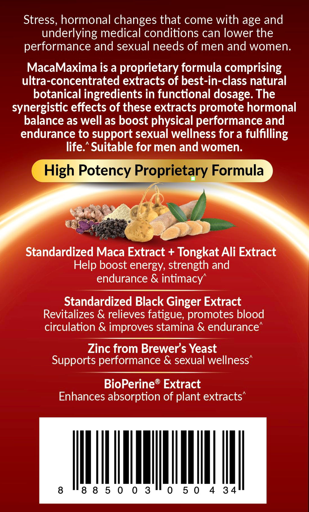 nutrient-rich MacaMaxima for health