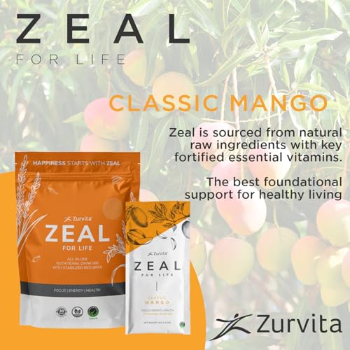 nutrient-rich mango drink mix