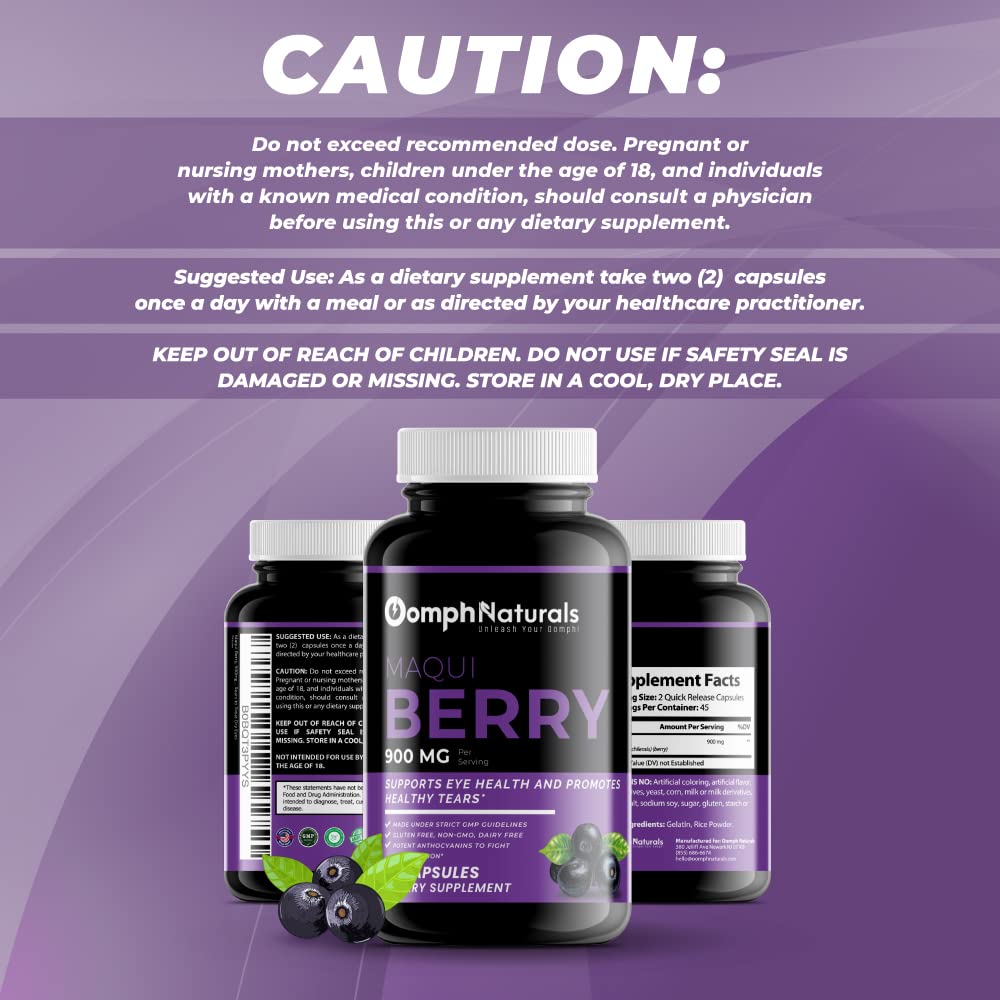 Nutrient-rich Maqui Berry vitamins