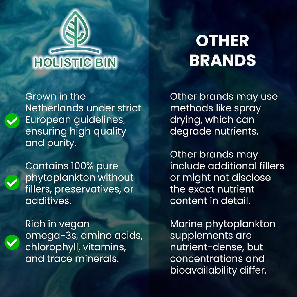 nutrient-rich marine phytoplankton for health