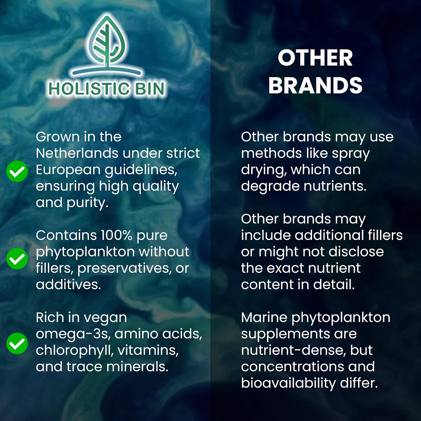 nutrient-rich marine phytoplankton for health