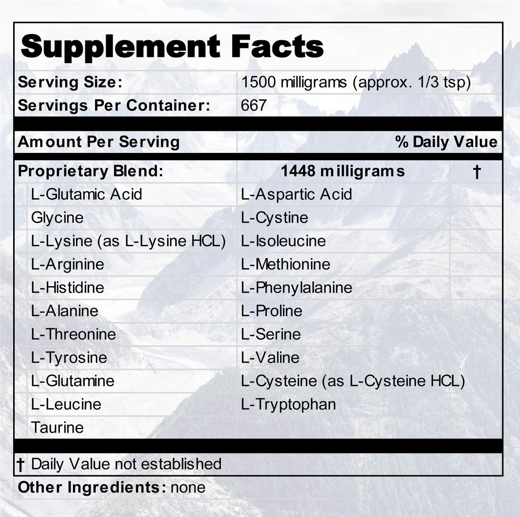 nutrient-rich mineral blend