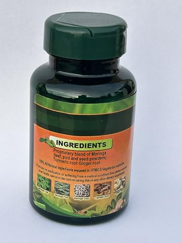Nutrient-rich Moringa and ginger blend