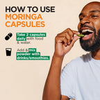 Nutrient-rich Moringa capsules