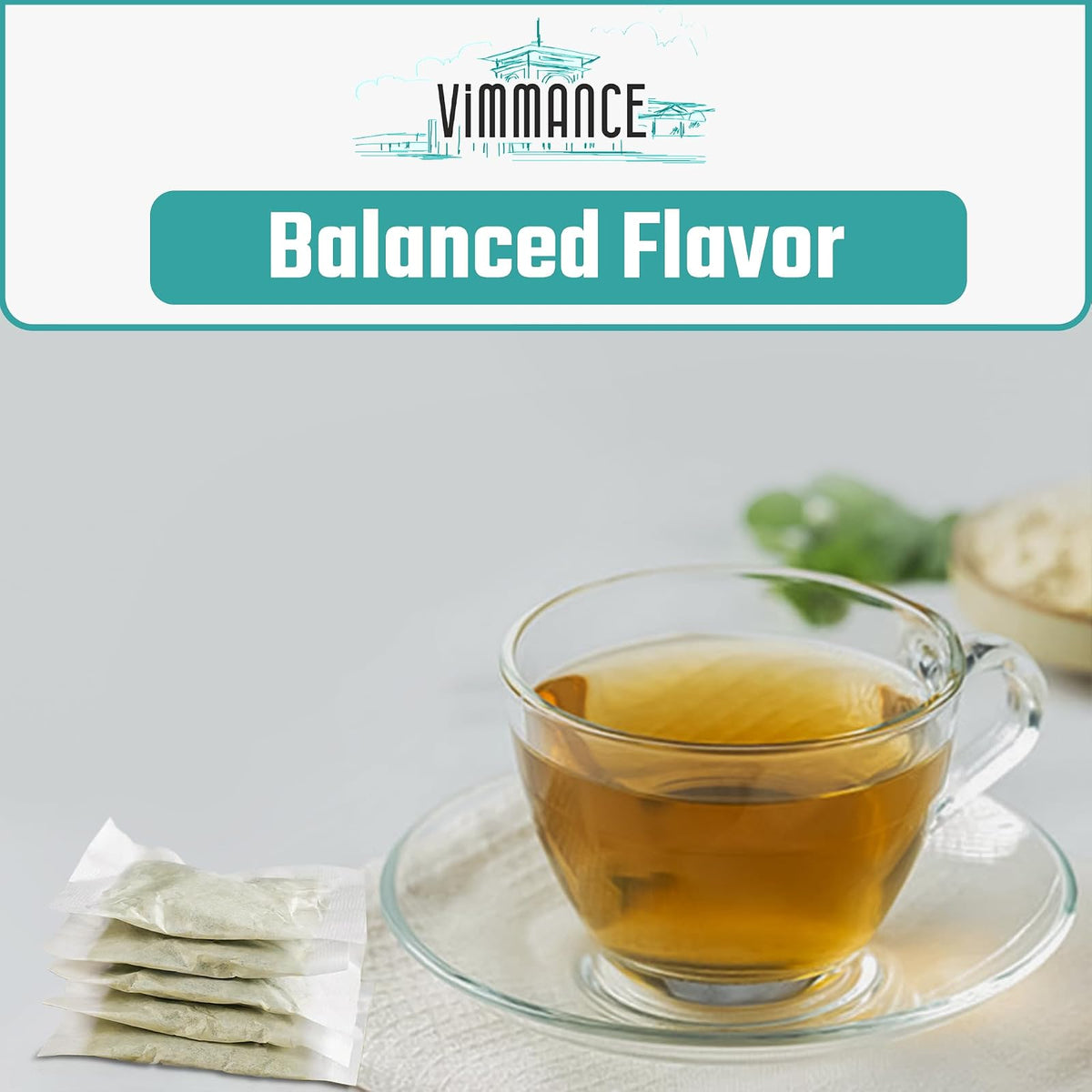 Nutrient-rich Moringa dried leaves tea