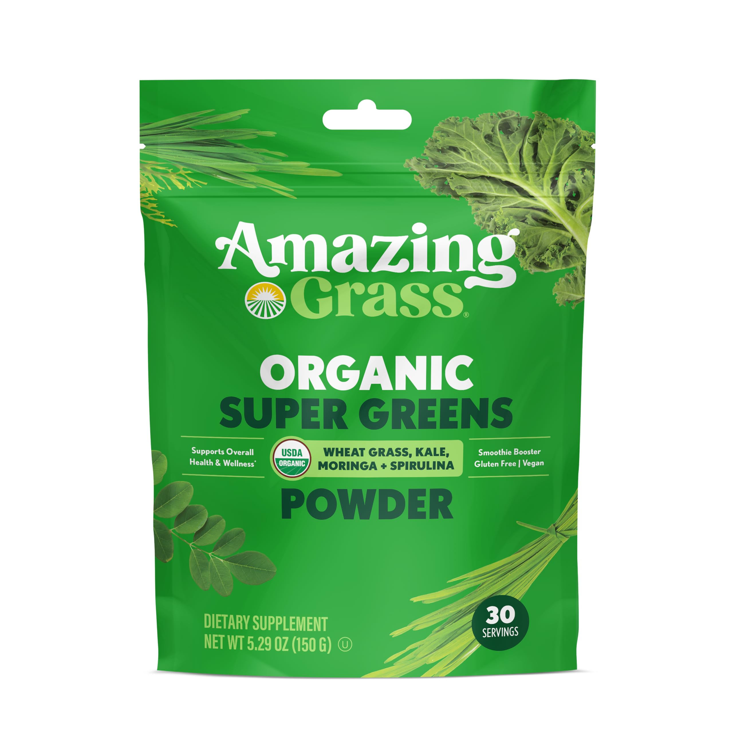 nutrient-rich moringa greens powder