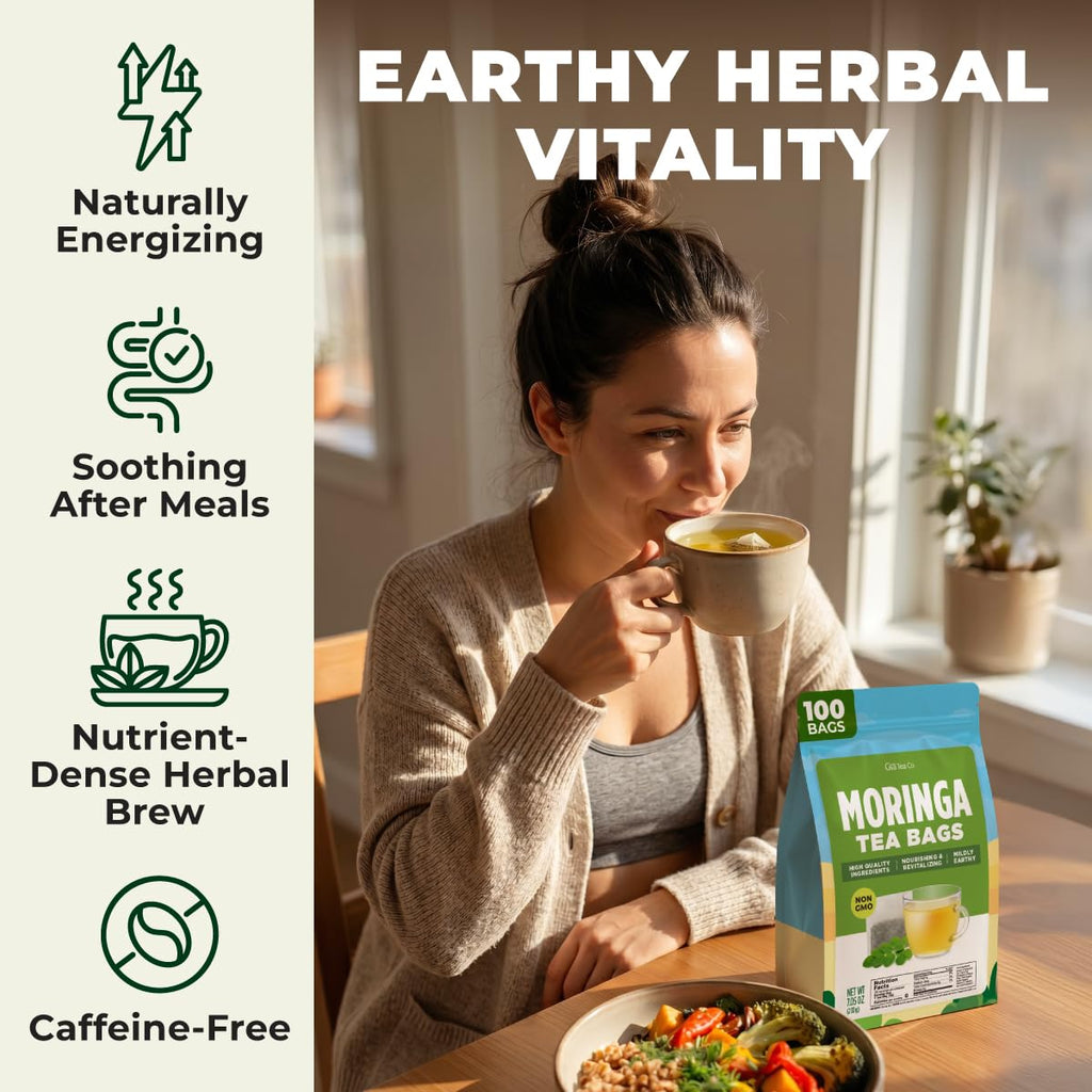Nutrient-rich Moringa herbal tea