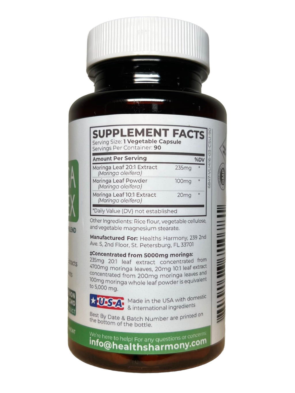 nutrient-rich moringa leaf powder