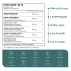 nutrient-rich moringa leaf supplement