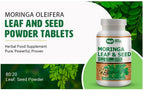 Nutrient-rich Moringa leaf supplement