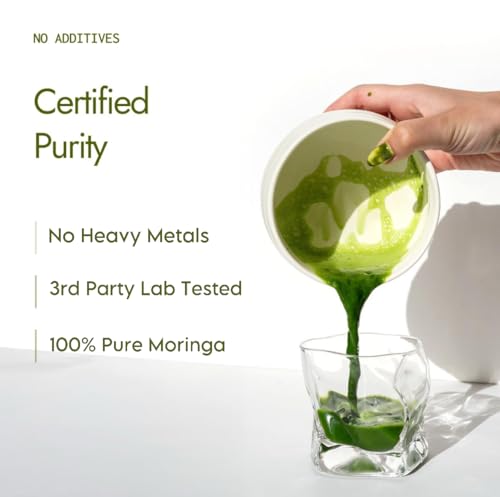 Nutrient-rich Moringa Oleifera powder