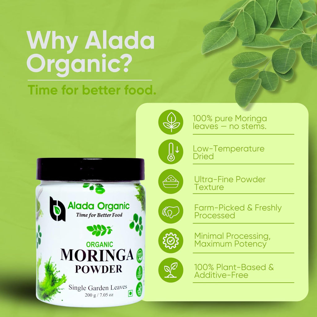 nutrient-rich moringa powder for smoothies