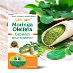 Nutrient-rich Moringa powder supplement