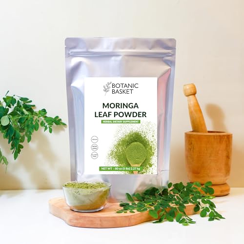 nutrient-rich moringa powder supplement