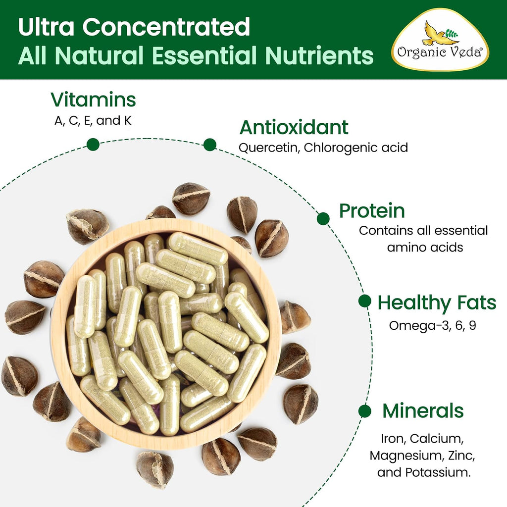 nutrient-rich moringa seed supplement