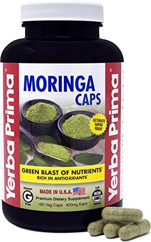 nutrient-rich moringa superfood capsules