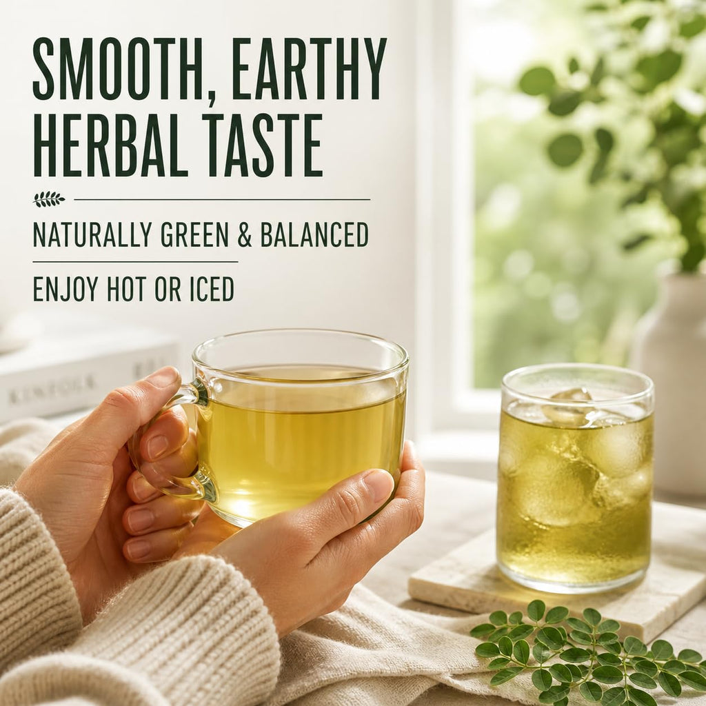 Nutrient-rich Moringa tea bags