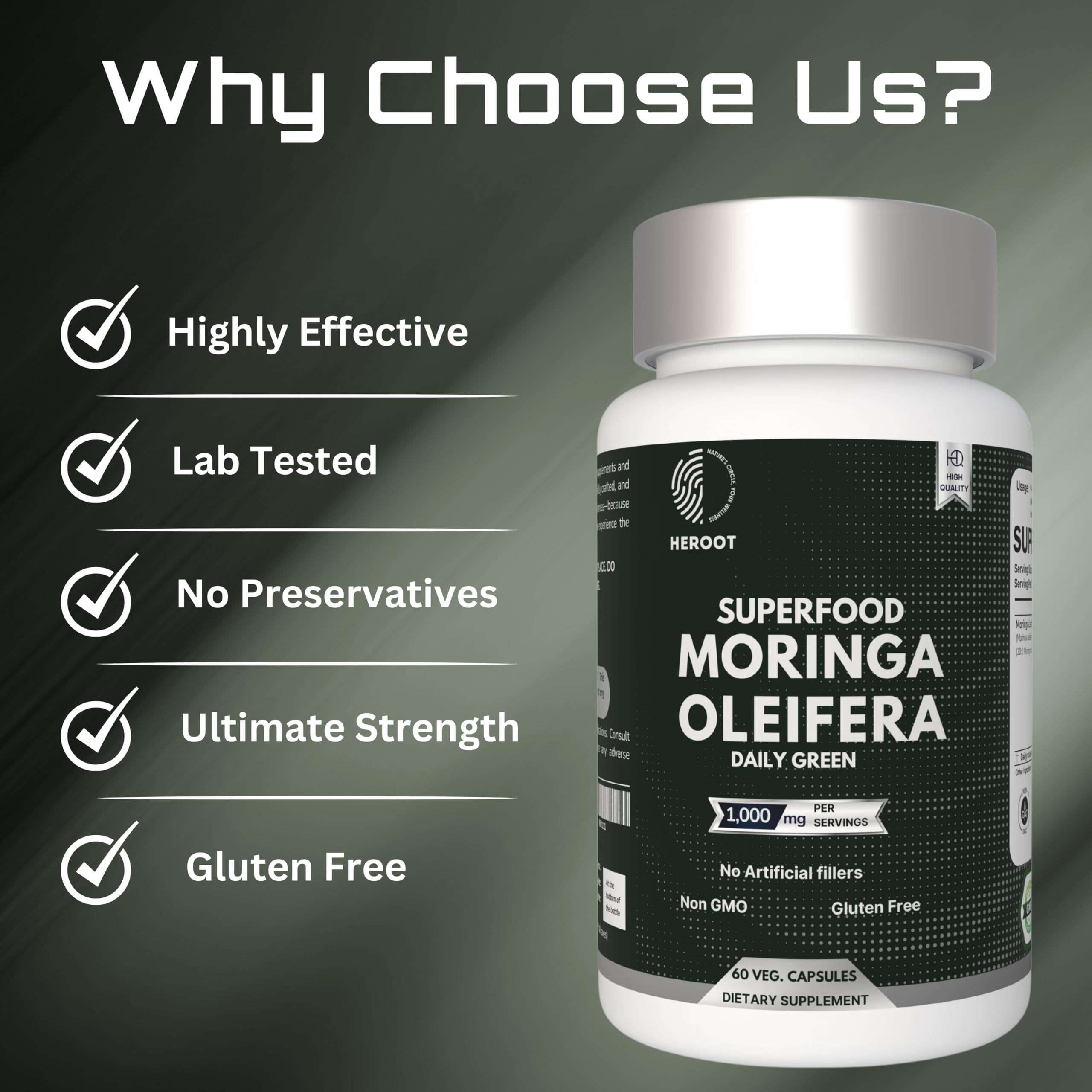 nutrient-rich moringa vitamin capsules