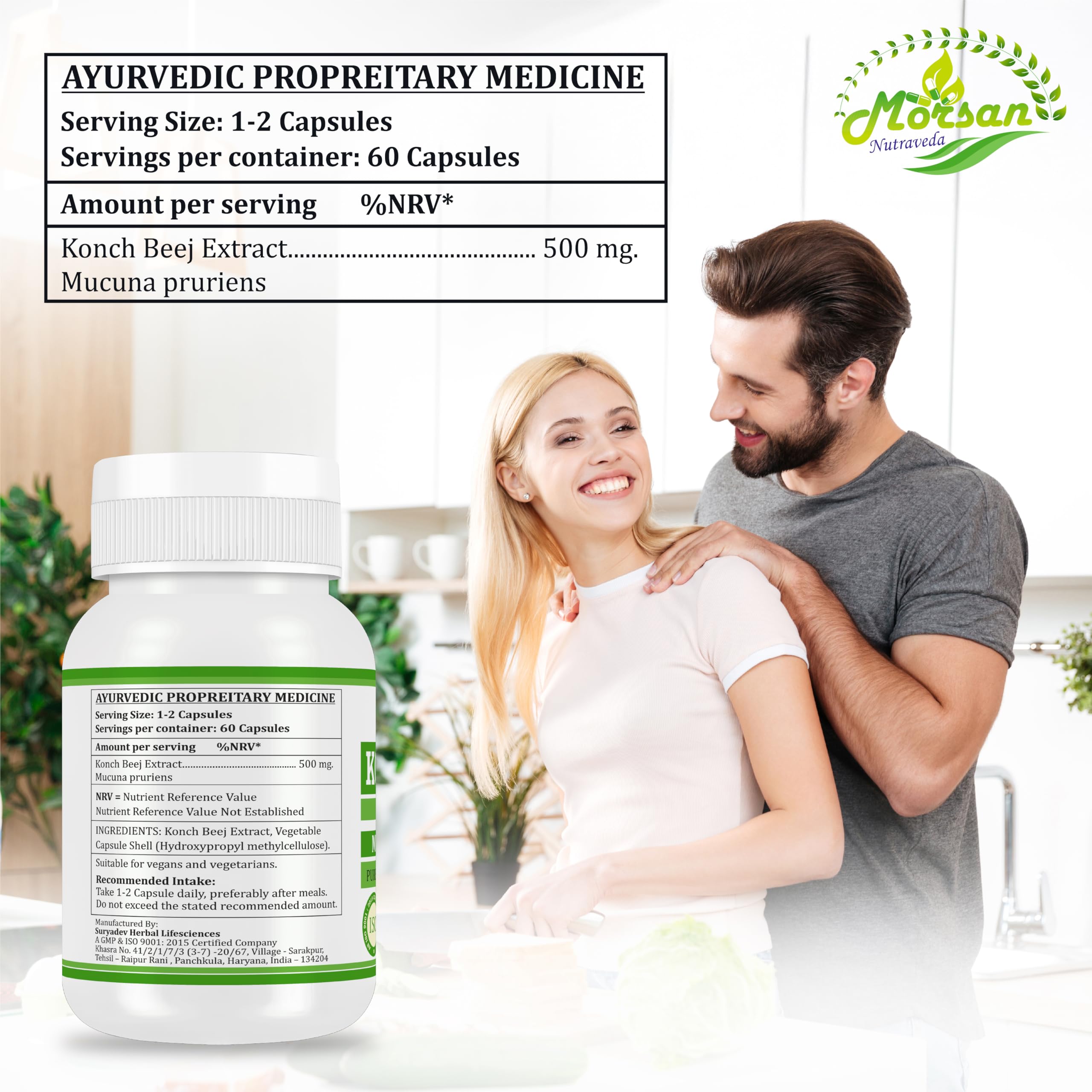 nutrient-rich MUCUNA PRURIENS capsules
