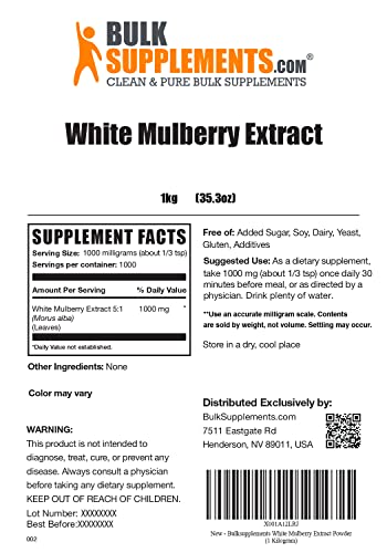 nutrient-rich mulberry leaf extract