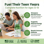 nutrient-rich multivitamin for growing teens