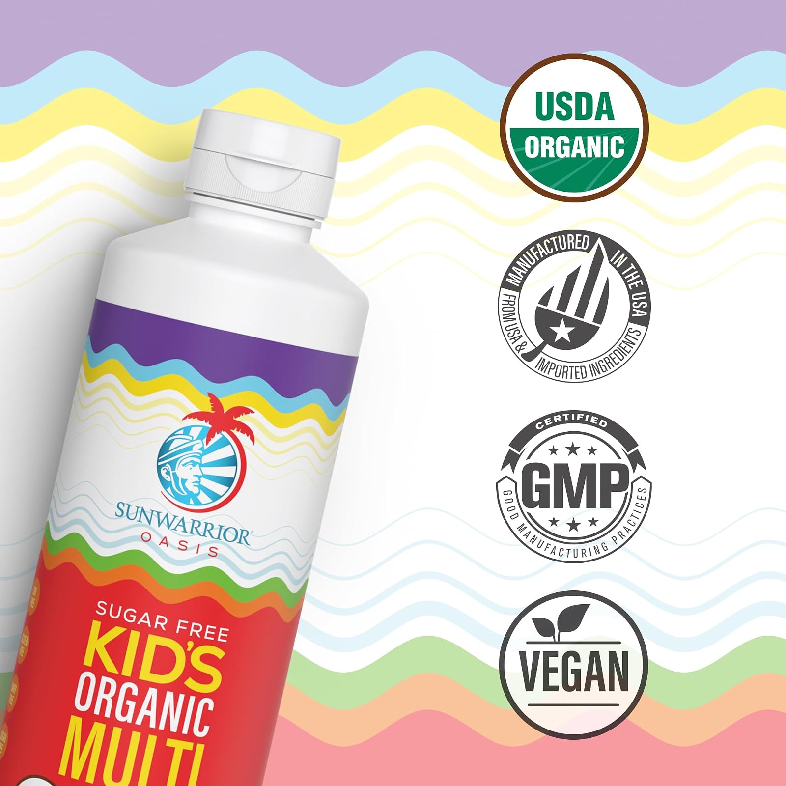 Nutrient-rich multivitamin for kids