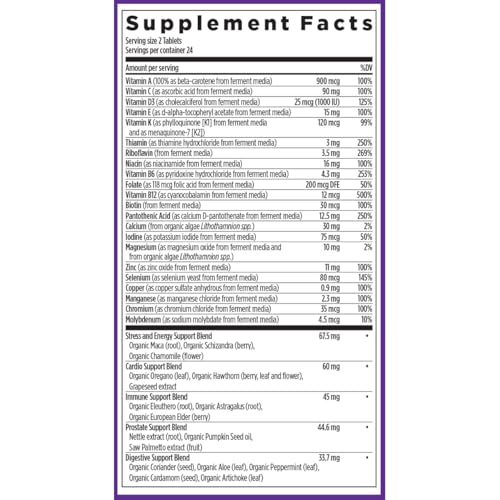 nutrient-rich multivitamin for men