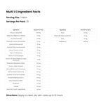 nutrient-rich multivitamin skin patches