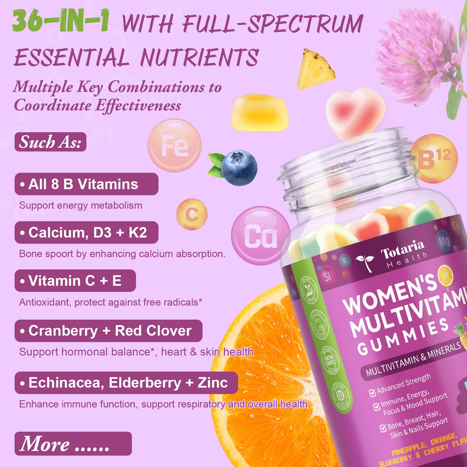nutrient-rich multivitamins for active women