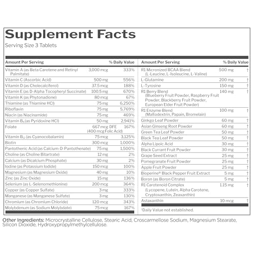 nutrient-rich multivitamins for men