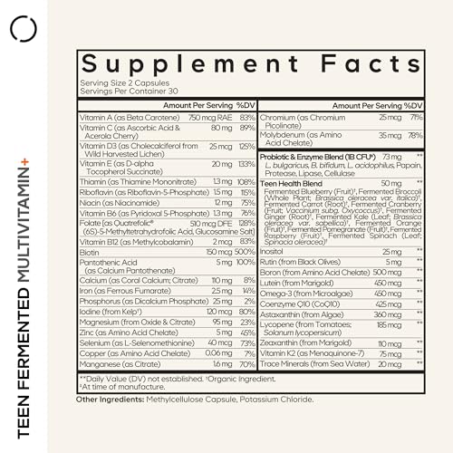 nutrient-rich multivitamins for teens