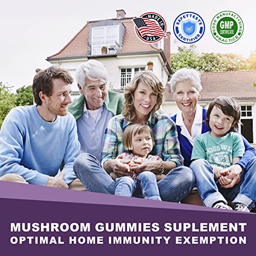 Nutrient-rich mushroom blend for health