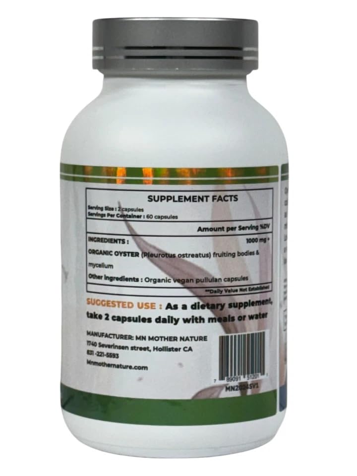 nutrient-rich mushroom capsules
