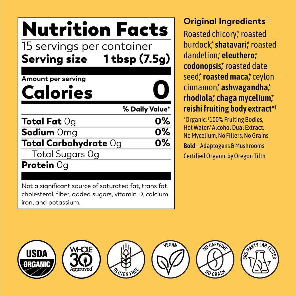 nutrient-rich mushroom coffee alternative