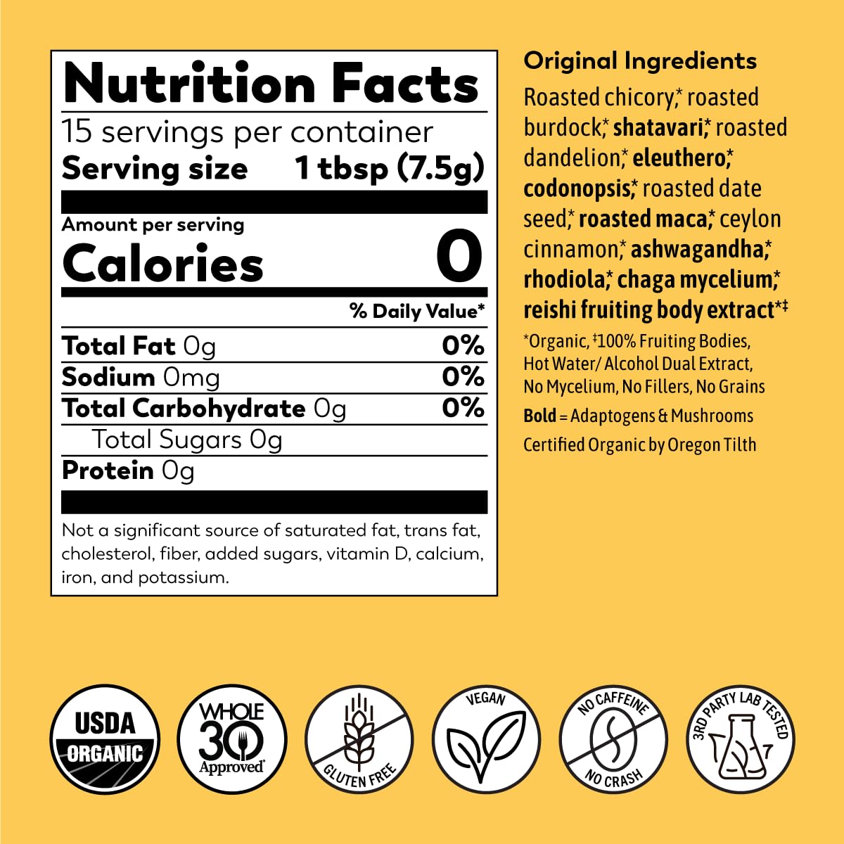 nutrient-rich mushroom coffee alternative
