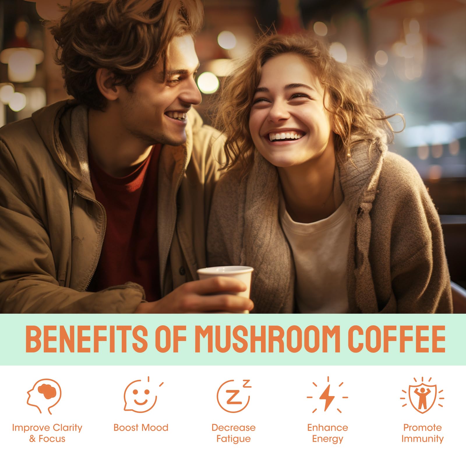 nutrient-rich mushroom coffee blend